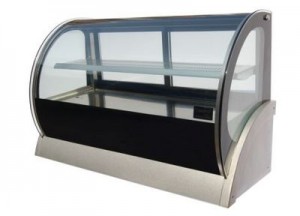 ANVIL COUNTERTOP CURVED DISPLAY FRIDGE – DGC0540 | Channon