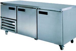 SANDEN 600 SERIES 2 DOOR UNDER BENCH FRIDGE SPC-1206A - Channon